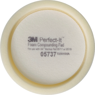 TAMPONE IN SPUGNA HOOKIT 3M05737 BIANCO D.MM.203 - CUFFIE E TAMPONI